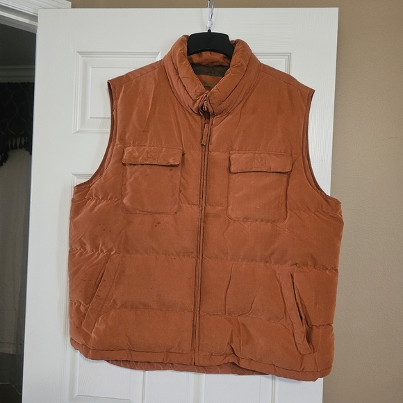 St. John's Bay | Jackets & Coats | St Johns Bay Mens Rust Puffer Vest ...